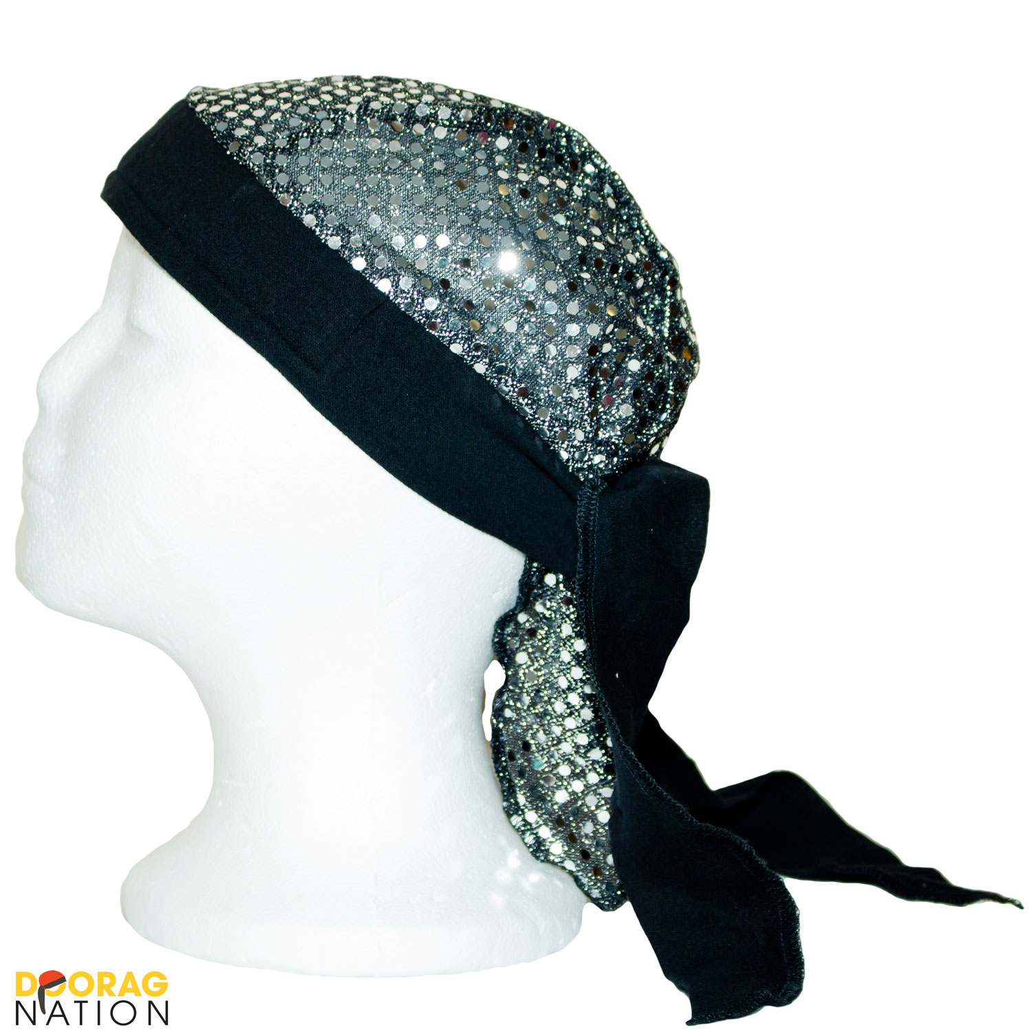 Doo Rags with Glitter Design